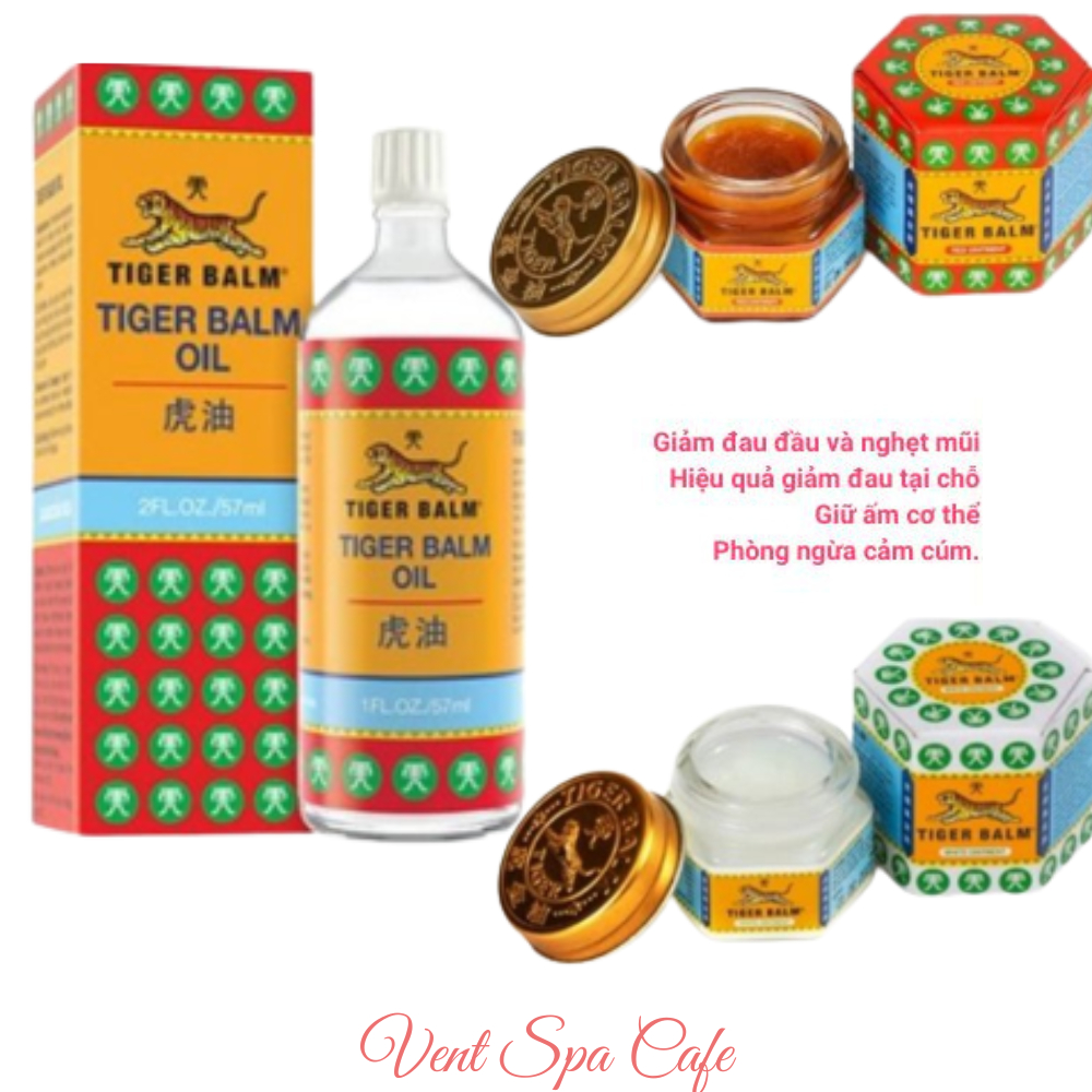 น้ํามันเป็น TIGER BALM Red Ointment Thai oil 19.4g TIGER wind oil ...
