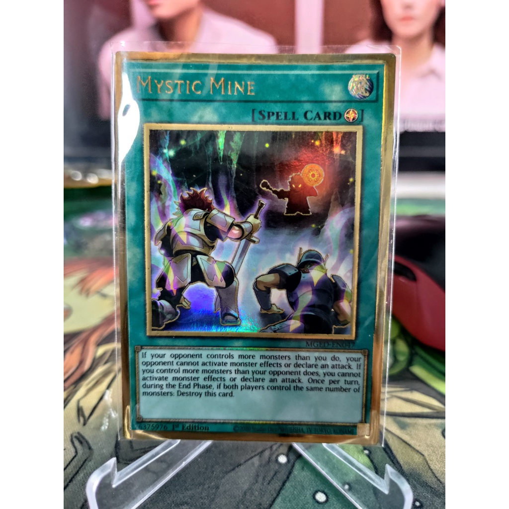 [KW2 Yugioh] [EN-US] Mystic Mine Card - MGED-EN047 - Premium Gold Rare ...
