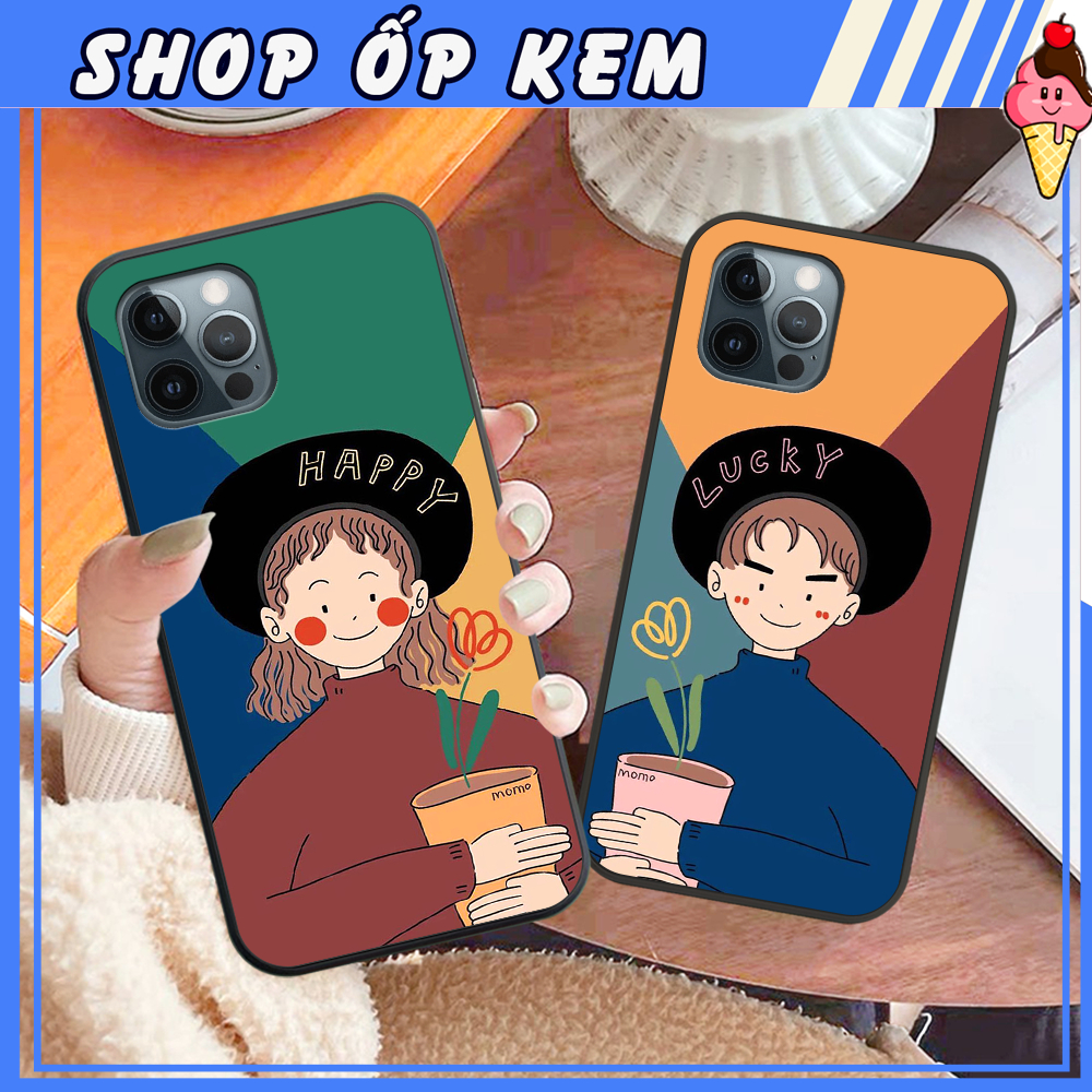 เคส Iphone 12/12 Pro/12 ProMax/12 Mini พิมพ์ลายภาพคู่ เทรนด์คู่รักสวย ...