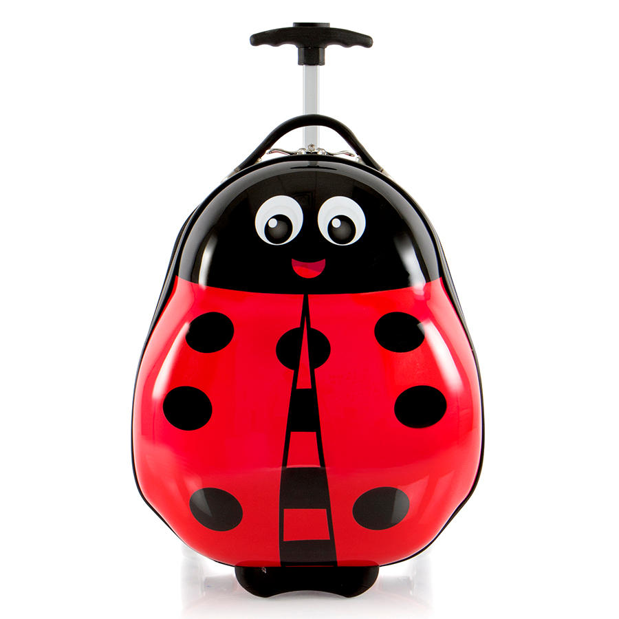 Heys Travel Tots Lady Bug 18 นิ ้ ว S Red PC Plastic Children Suitcase ...