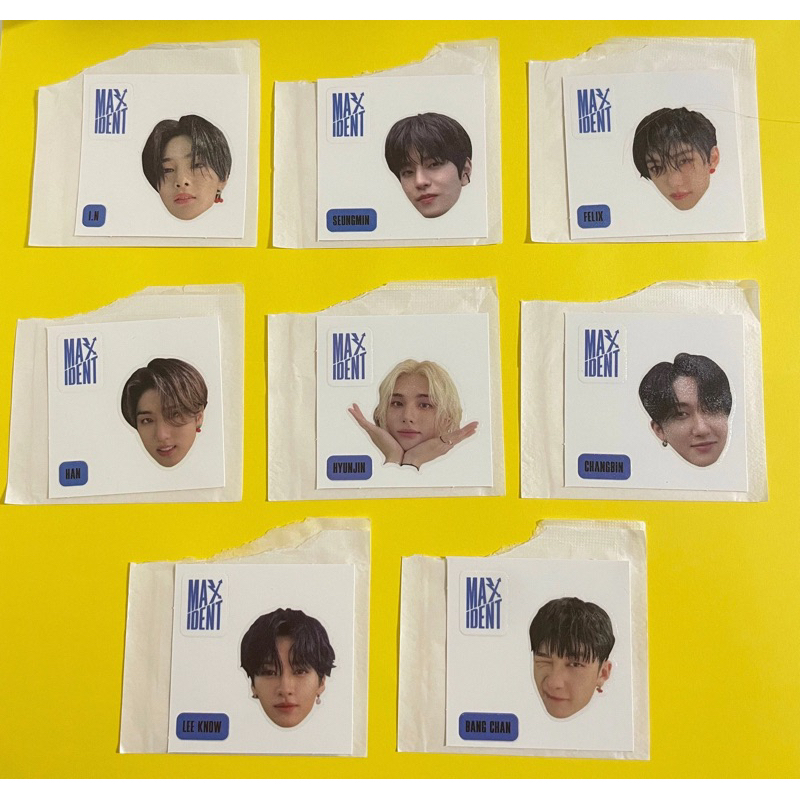 สติ๊กเกอร์ Maxident STRAY KIDS SKZ | Shopee Thailand