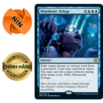 [เวทมนตร์ดั้งเดิม: The Gathering Card] Mnemonic Deluge - Commander ...