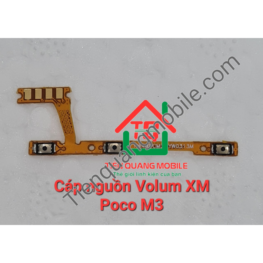 Xiaomi Mimax 2, Mimax 3, Poco M3,,, Poco X3 volum Power Cable ( ภาพเต ็ ...