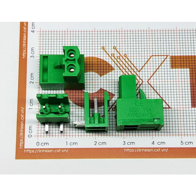 (Domino 5.08) 5.08mm 2P 3P 4P 5P 6P ตัวเชื่อมต่อพินโค้ง (บล็อกขั้วต่อ 2EDG5.08) | Shopee Thailand