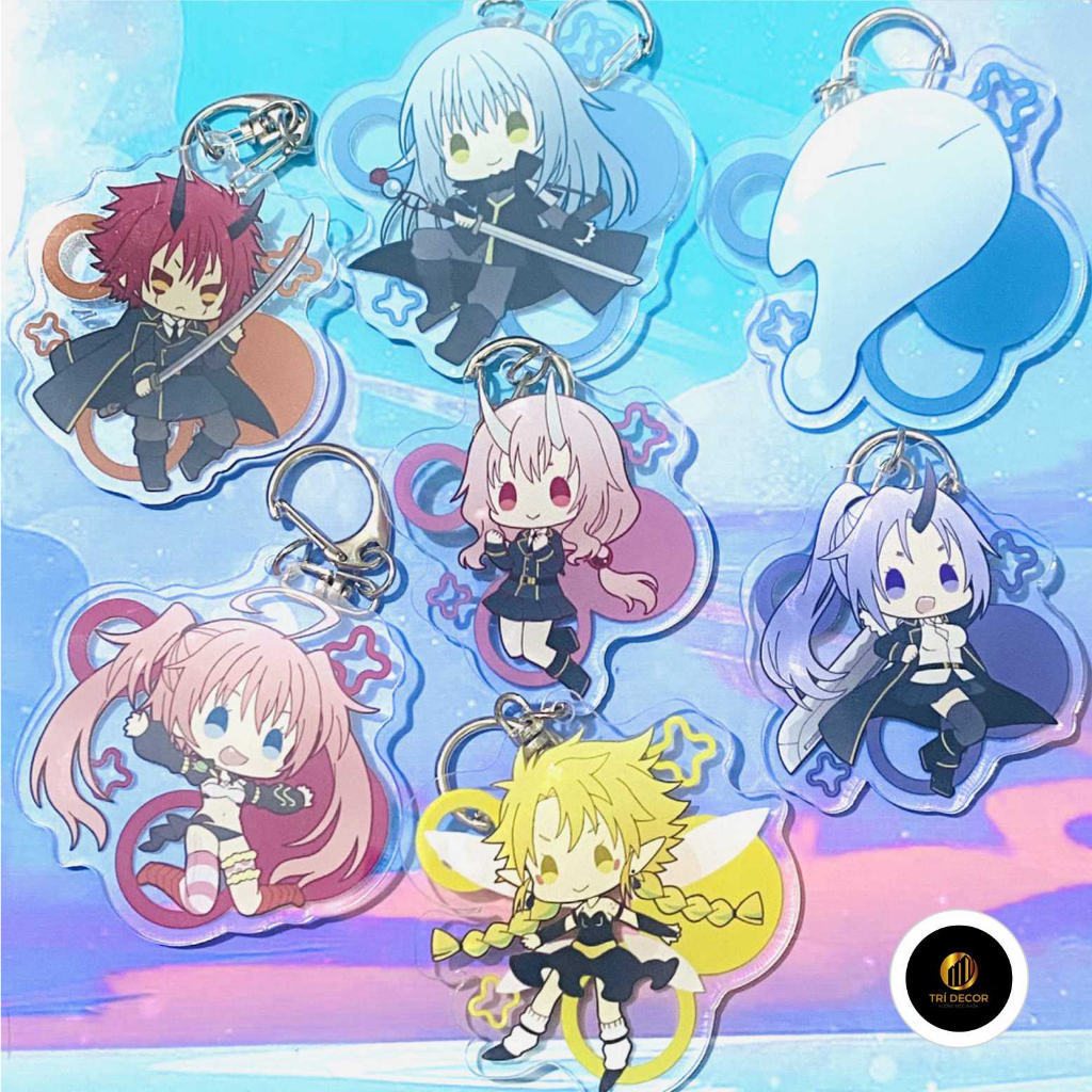 อะนิเมะ Tensei shitara Slime Datta Ken พวงกุญแจแปลงเป ็ น Slme | Shopee ...