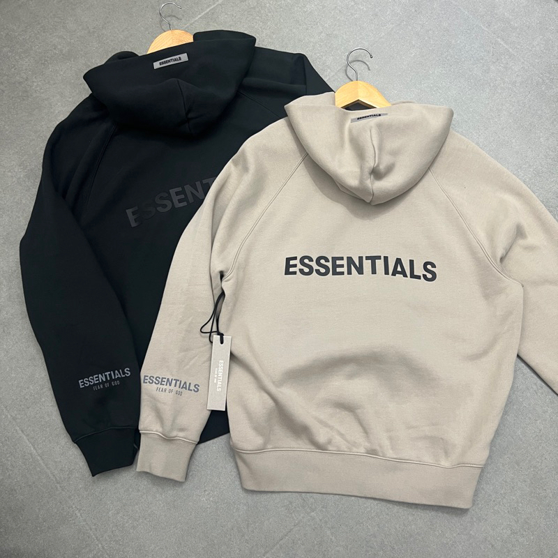 [GENUINE ] Fog Essentials Full Zip Up Hoodie Applique Logo | Shopee ...