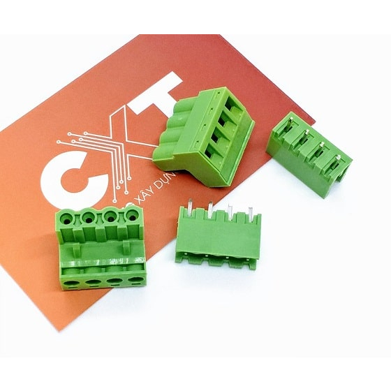 (Domino 5.08) 5.08mm 4P ตัวเชื่อมต่อพินตรง (ขั้วต่อบล็อก 2EDG5.08-4P ...