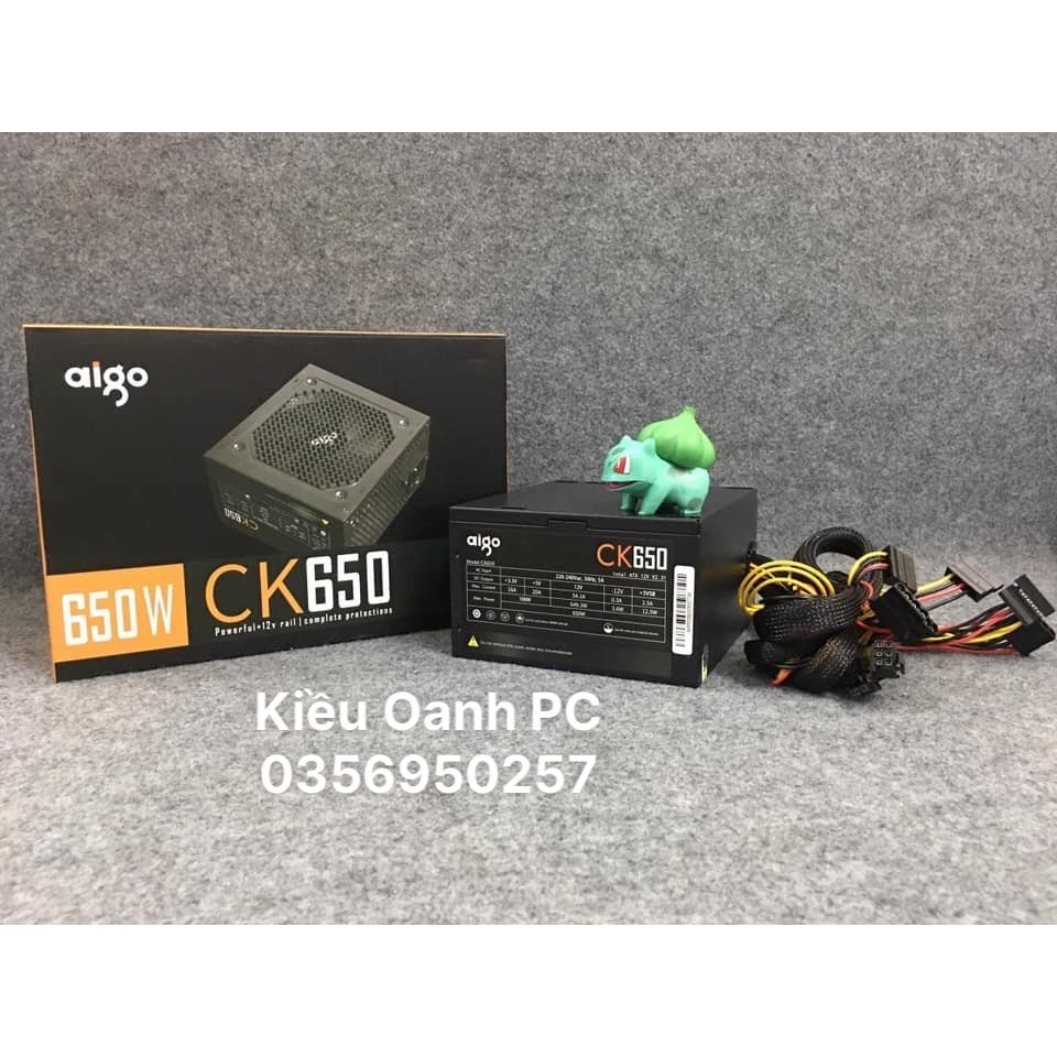 Aigo แหล ่ งพลังงานคอมพิวเตอร ์ ของแท ้ 350W 450W 500W 550W 650W 750W 36 เดือน | Shopee Thailand
