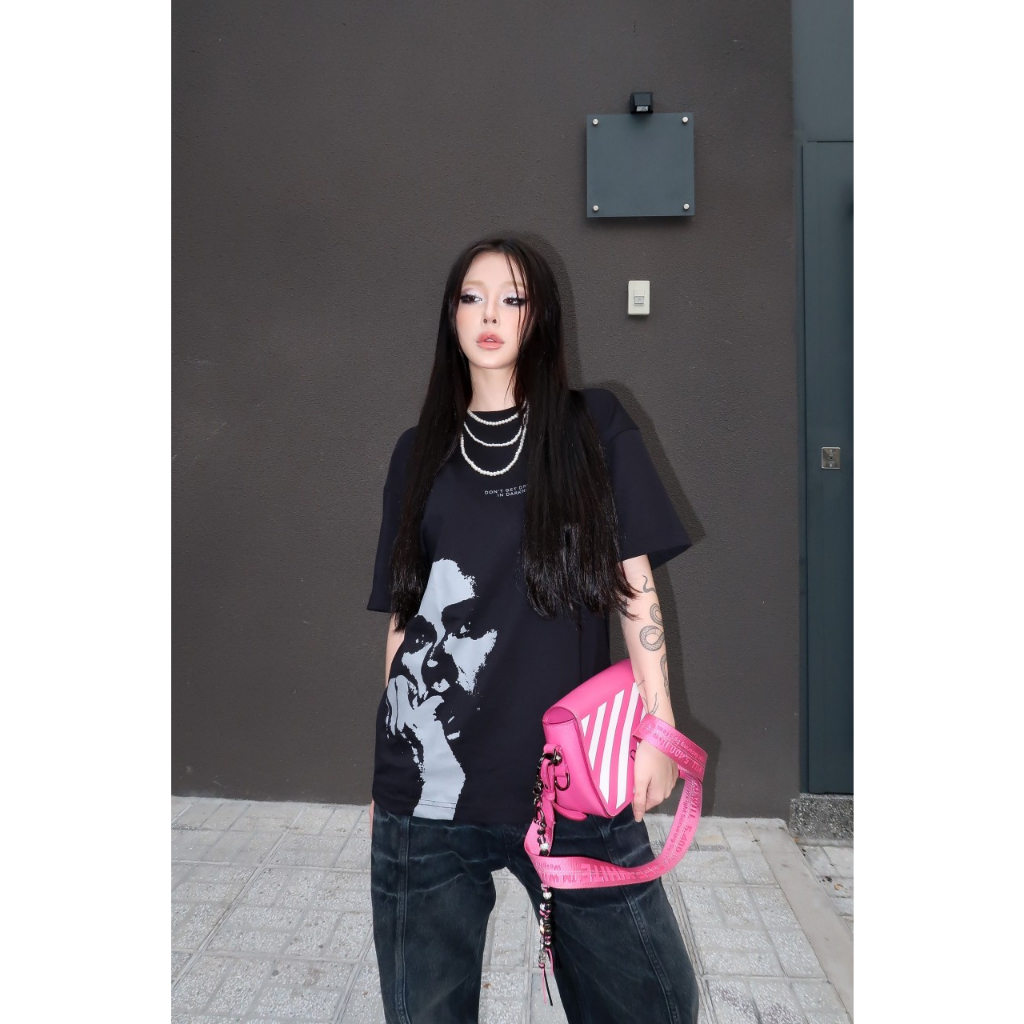 เสื้อยืด Feddi DARKNESS สไตล์เกาหลีวัยรุ่น วัสดุสุดเท่ A04 | Shopee ...