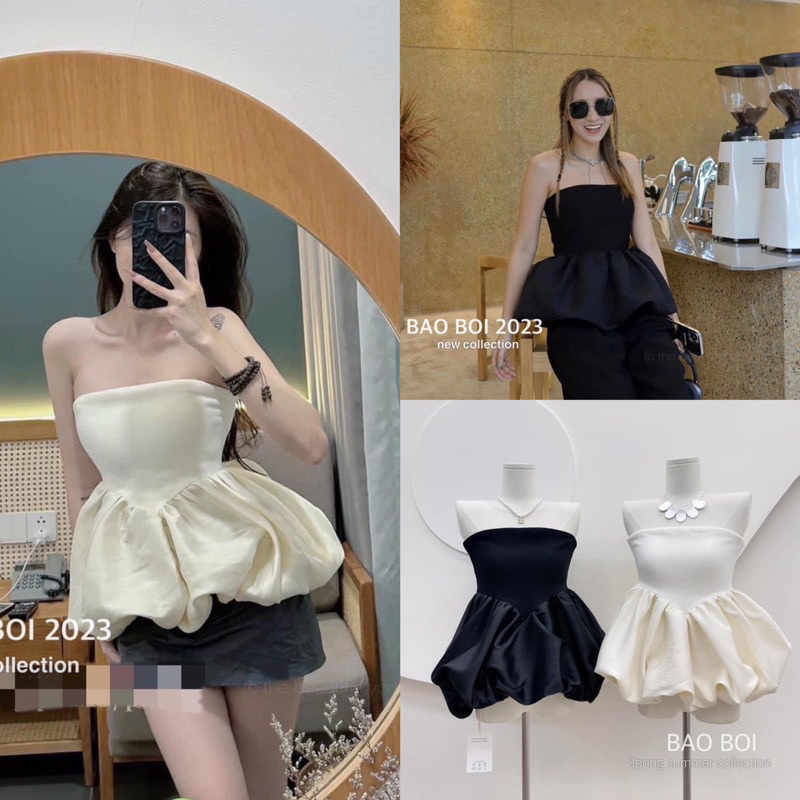 เสื้อยืด PEPLUM LUXURY FLOORABLE A350 | Shopee Thailand