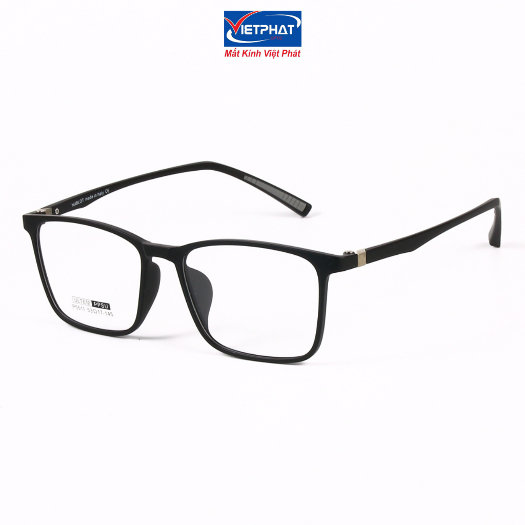 แฟชั่น Viettphat Glasses Ultem P5511 กรอบแว่นตาทรงสี่เหลี่ยม | Shopee ...