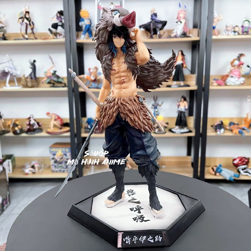 Hashibira Inosuke Pig Head Model สูง 30 ซม . ( อะนิเมะอะนิเมะนักฆ ่ า ...