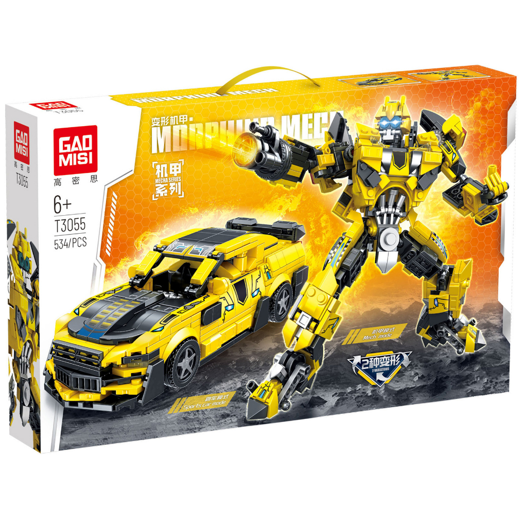 [534 รายละเอียด] Transformer Bee Robot MODEL PUZZLE SET - ประกอบหุ่น ...