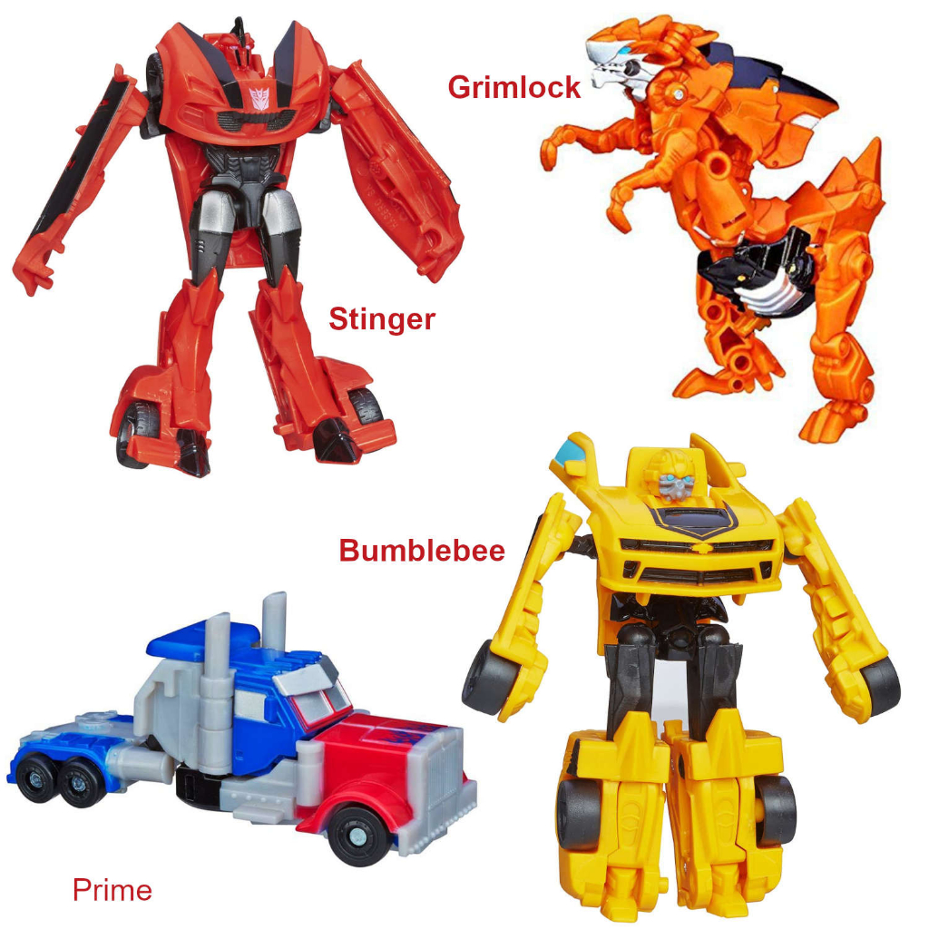 Transformers Mini - Bumblebee, Prime, Grimlock, Stinger - จัดส ่ งแบบสุ ...