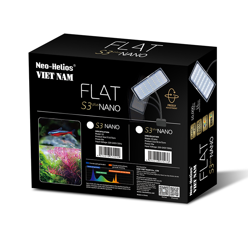 Neo-Helios Flat Nano Light S3 Pro, S3 Pro+, S3, S3 Plus | Shopee Thailand