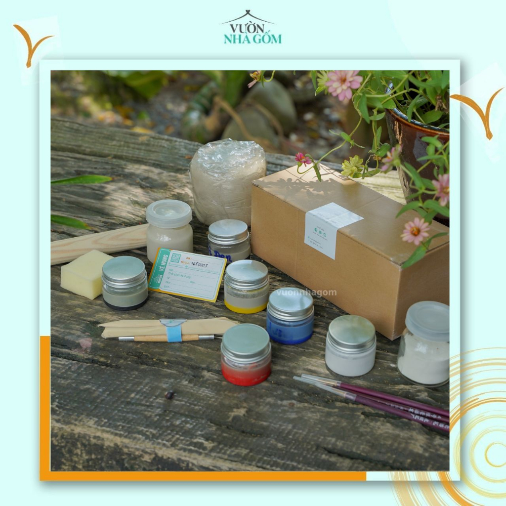 Combo Handmade เครื ่ องมือเซรามิค Buds - Leaves, High-Class Ceramic ...