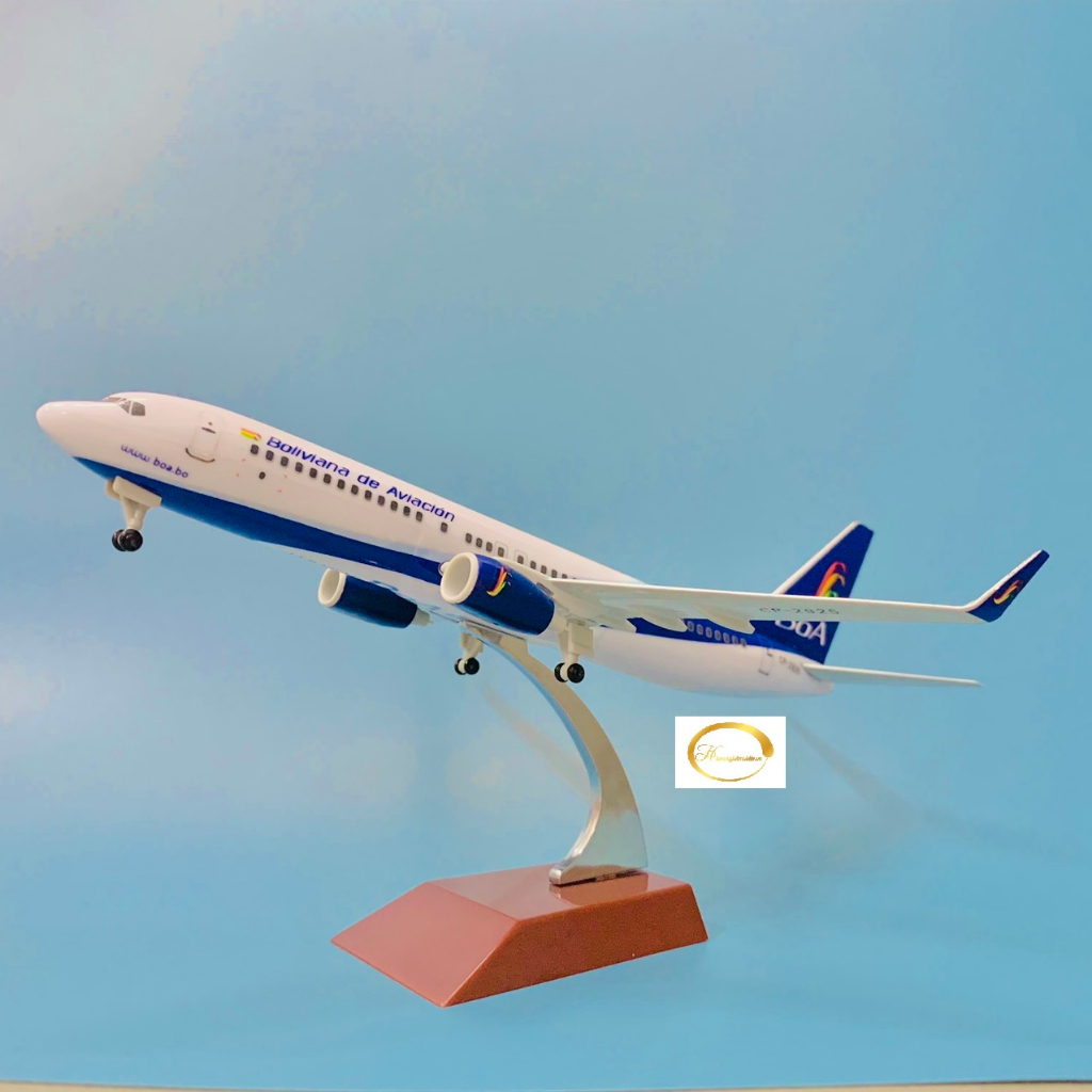 Boeing B737-800 เครื่องบินรุ่น Bolivia Airlines Boliviana de Aviacion ...