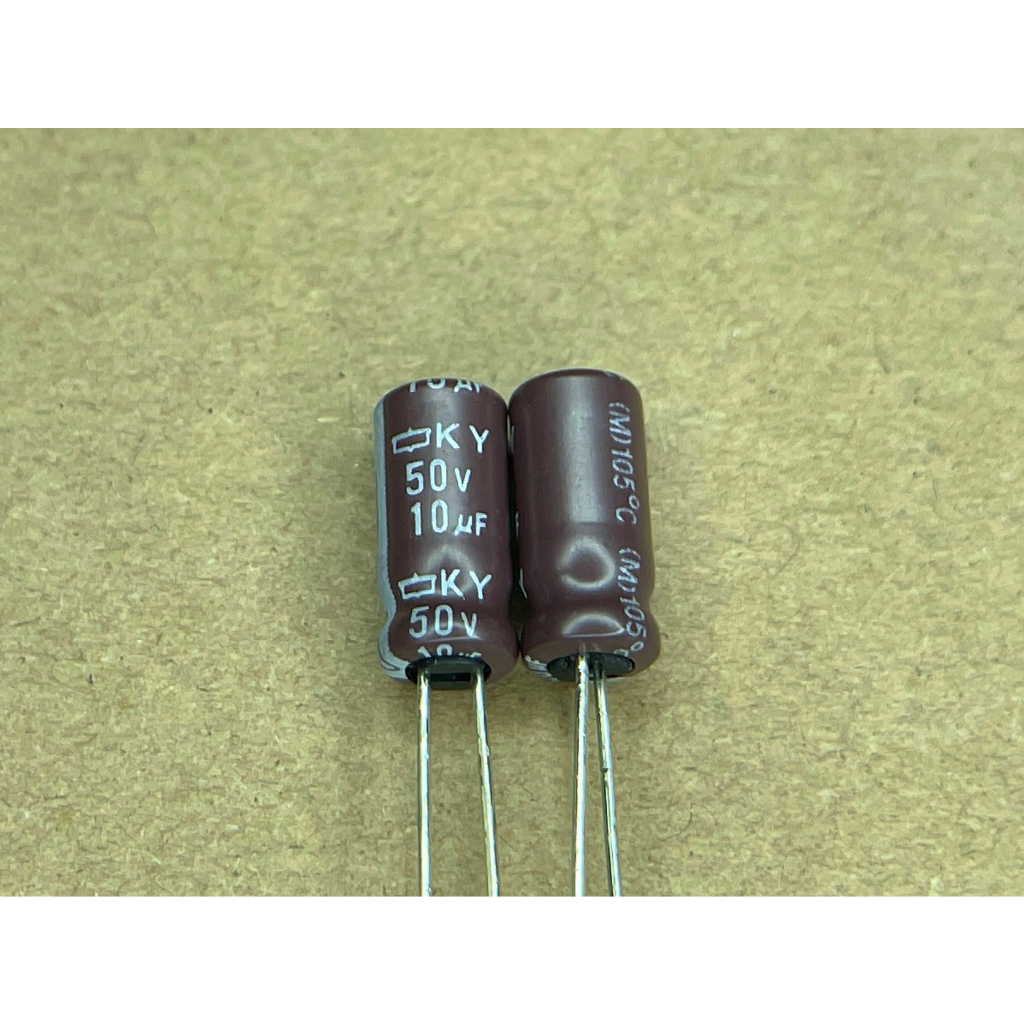 10uf 50V KY Nippon Chemicon Capacitor 5mm*11mm | Shopee Thailand