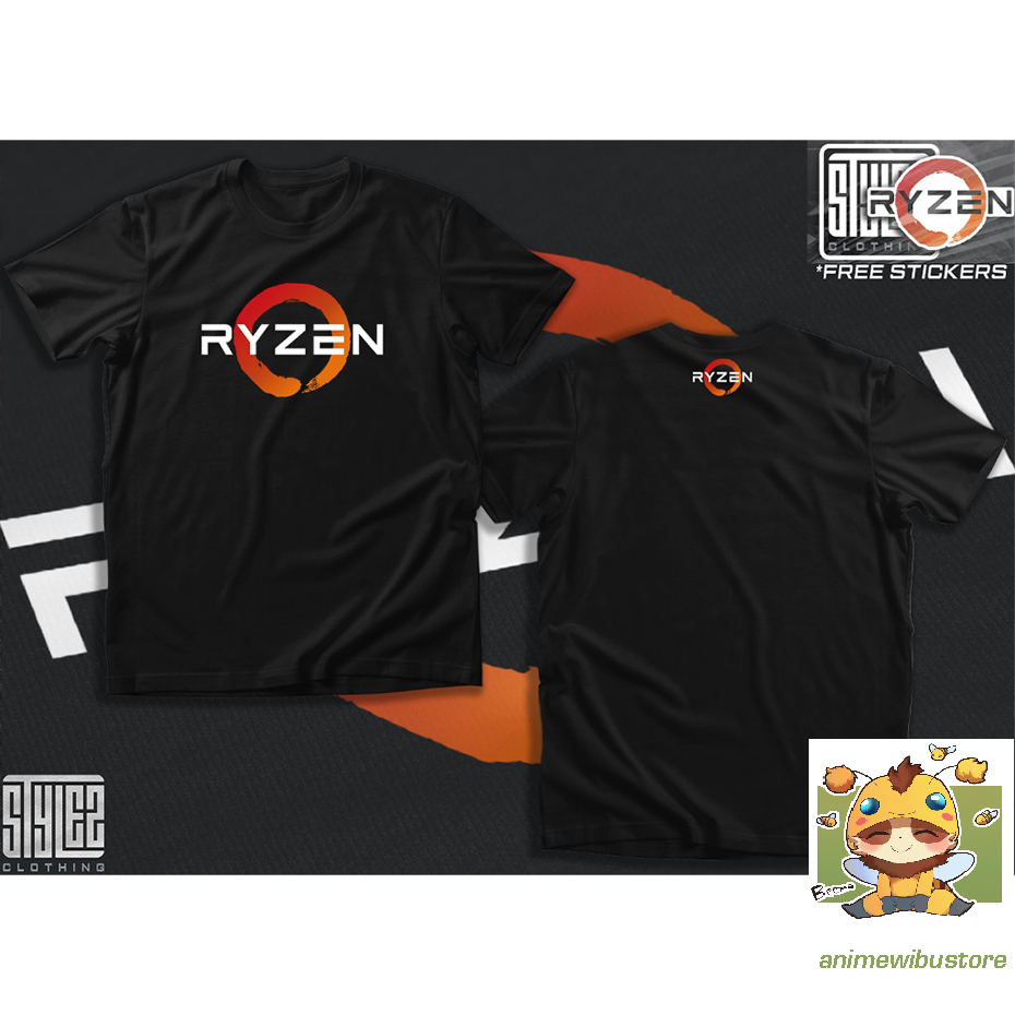 เสื้อยืด AMD RYZEN FAN LOGO ราคาถูกมาก | Shopee Thailand
