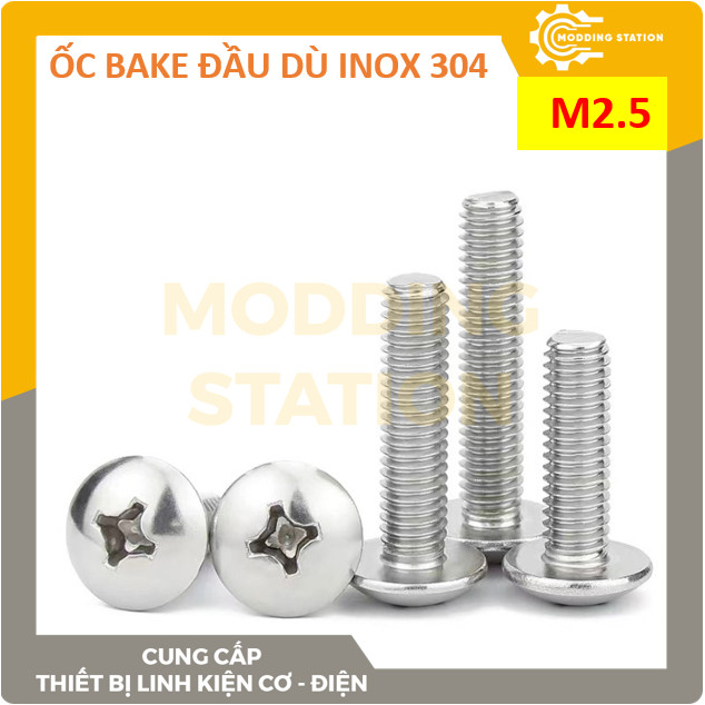 สกรูอบหัวร่มสแตนเลส 304 ขนาด M2.5x4, M2.5x5, M2.5x6, M2.5x8, M2.5x10, M2.5x12 | Shopee Thailand