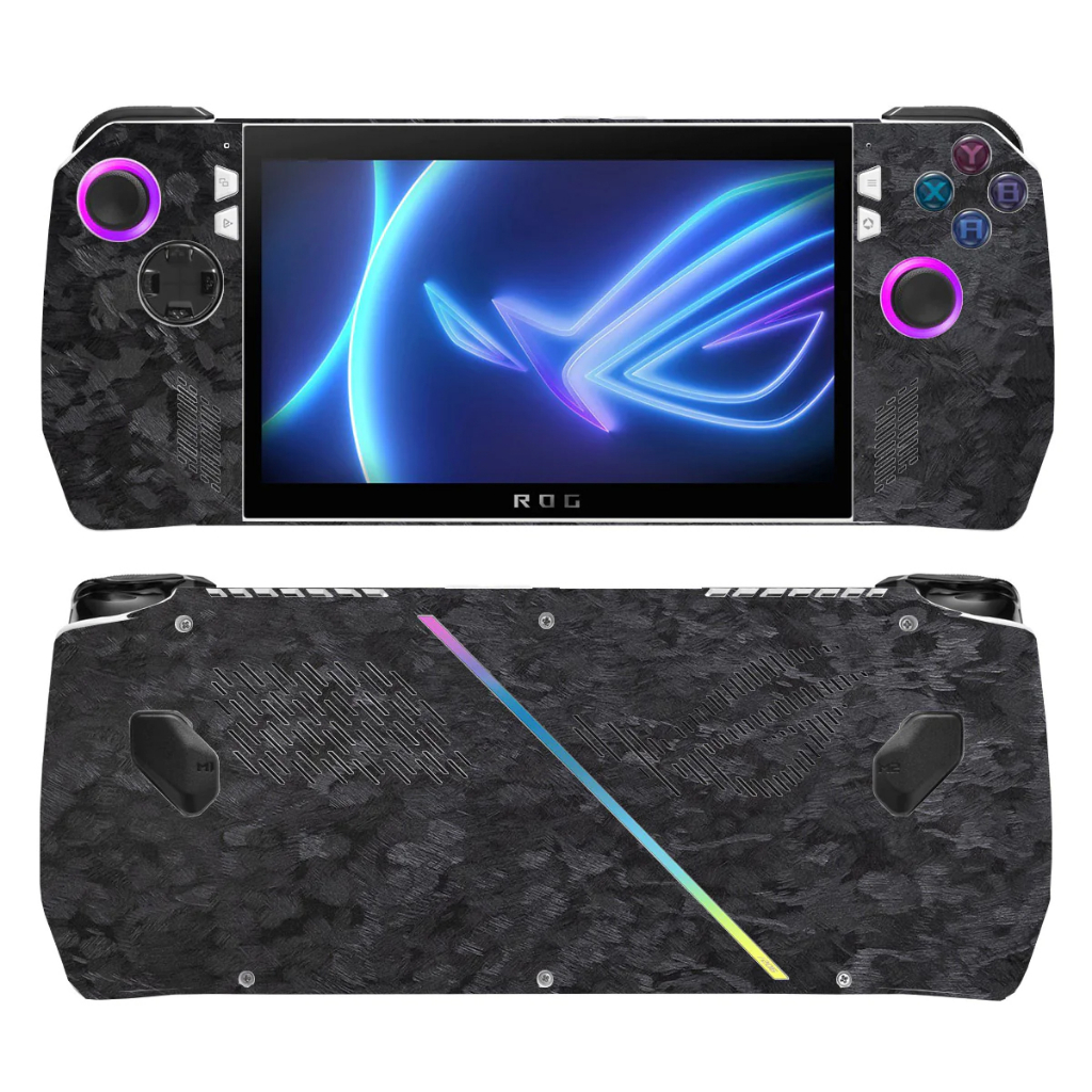 สติ๊กเกอร์โมเดล Asus ROG Ally / Ally X Forged Carbon Skin (รายละเอียด ...