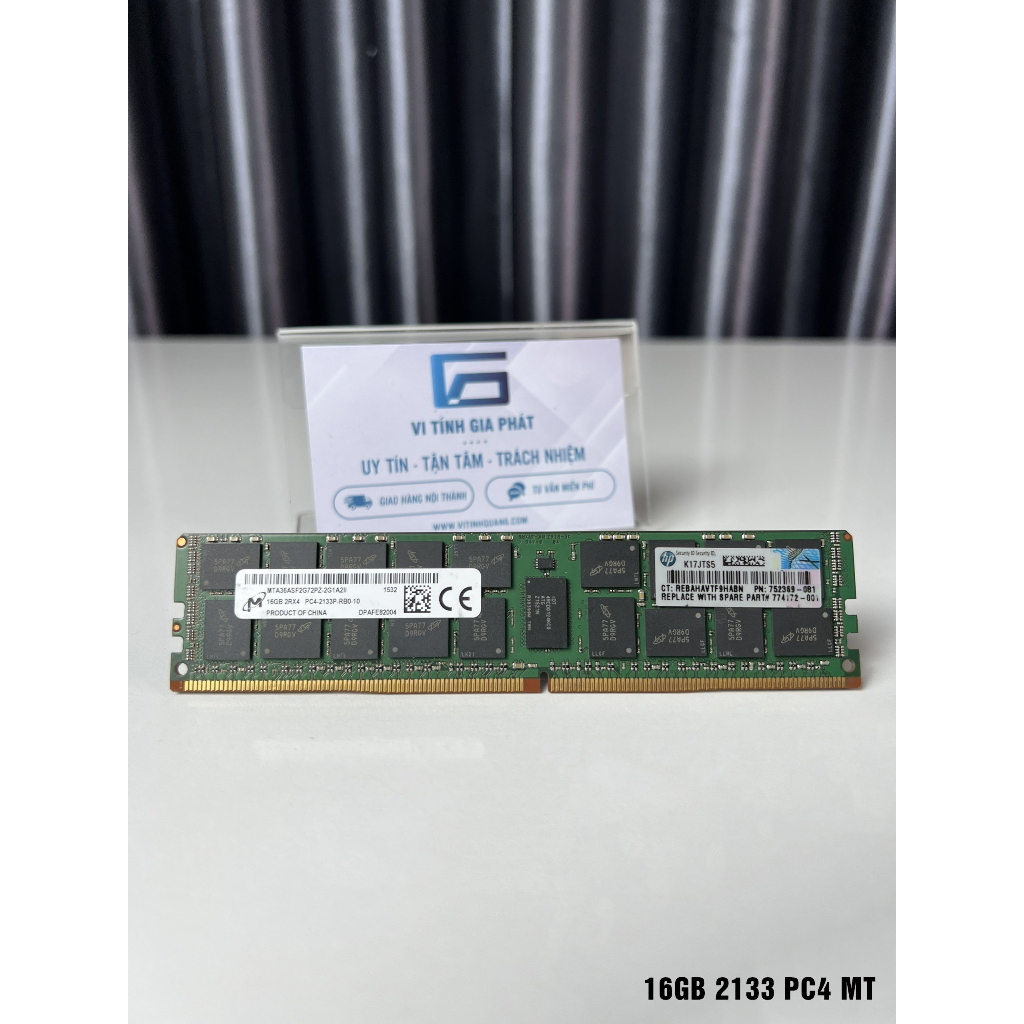 Ram ECC ลงทะเบียน 16GB DDR4 bus 2133 / 2400 / 2666 ข้อผิดพลาดวิ่งที่ไม่ ...