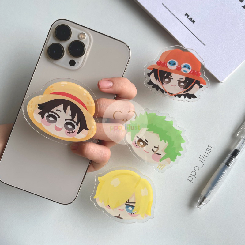 Ppo l Popsocket Grip Tok ที่วางโทรศัพท์วันพีซ | Shopee Thailand