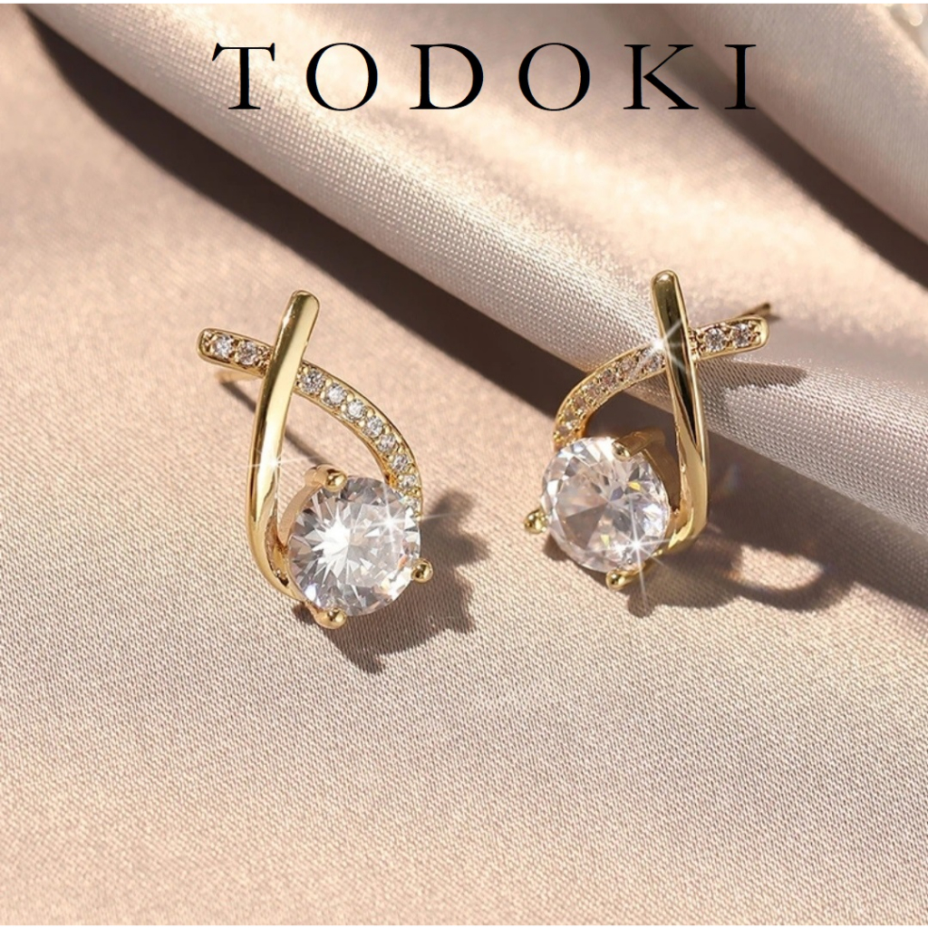 ต่างหูวินเทจ TODOKI T037 | Shopee Thailand