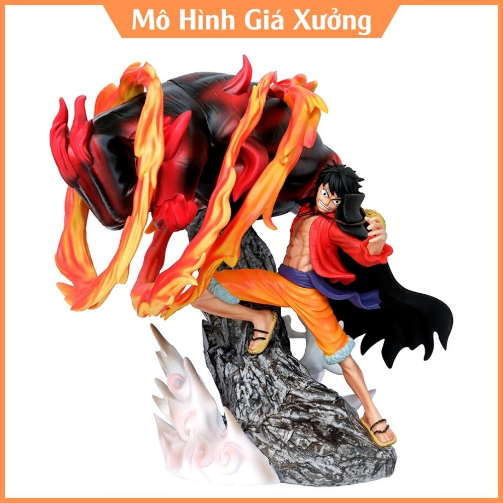 Onepiece Luffy gear 3 red Rock Model - สูง 26 ซม . - 1 กก . 5 ชั ่ งน ้ ...