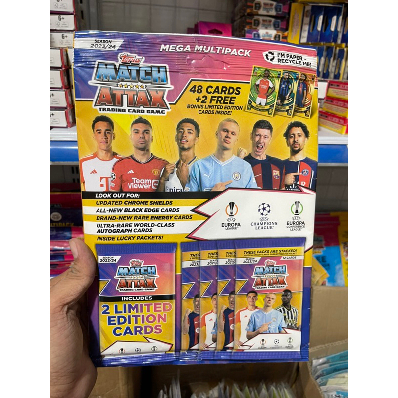 [ Mega Multi Pack ] Match Attax Champione League Season 2023/24 23/24 ...
