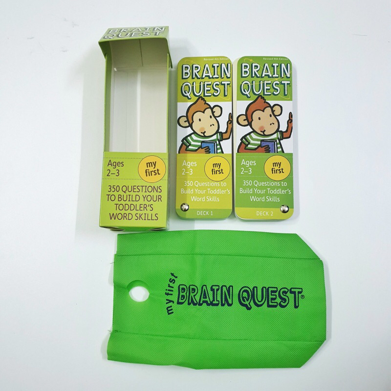 ชุดการ ์ ด Brain Quest 4 ปี 2-6 | Shopee Thailand