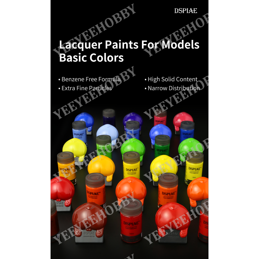 Paint Model DSPIAE - MASTER HIGH-ENRICHED - สีพื ้ นฐาน - FLAT / SEMI ...