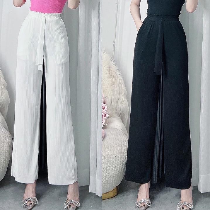 Thai BIGSIZE WIDE STRAIGHT-TUBE PANTS EXTREMELY COOL TAM THAI ELASTIC ...
