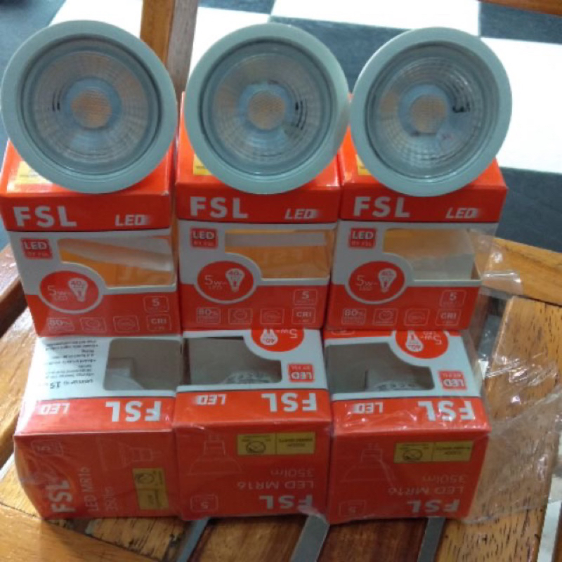 Fsl MR16-5W pin led bulb (สินค้าแท้) | Shopee Thailand