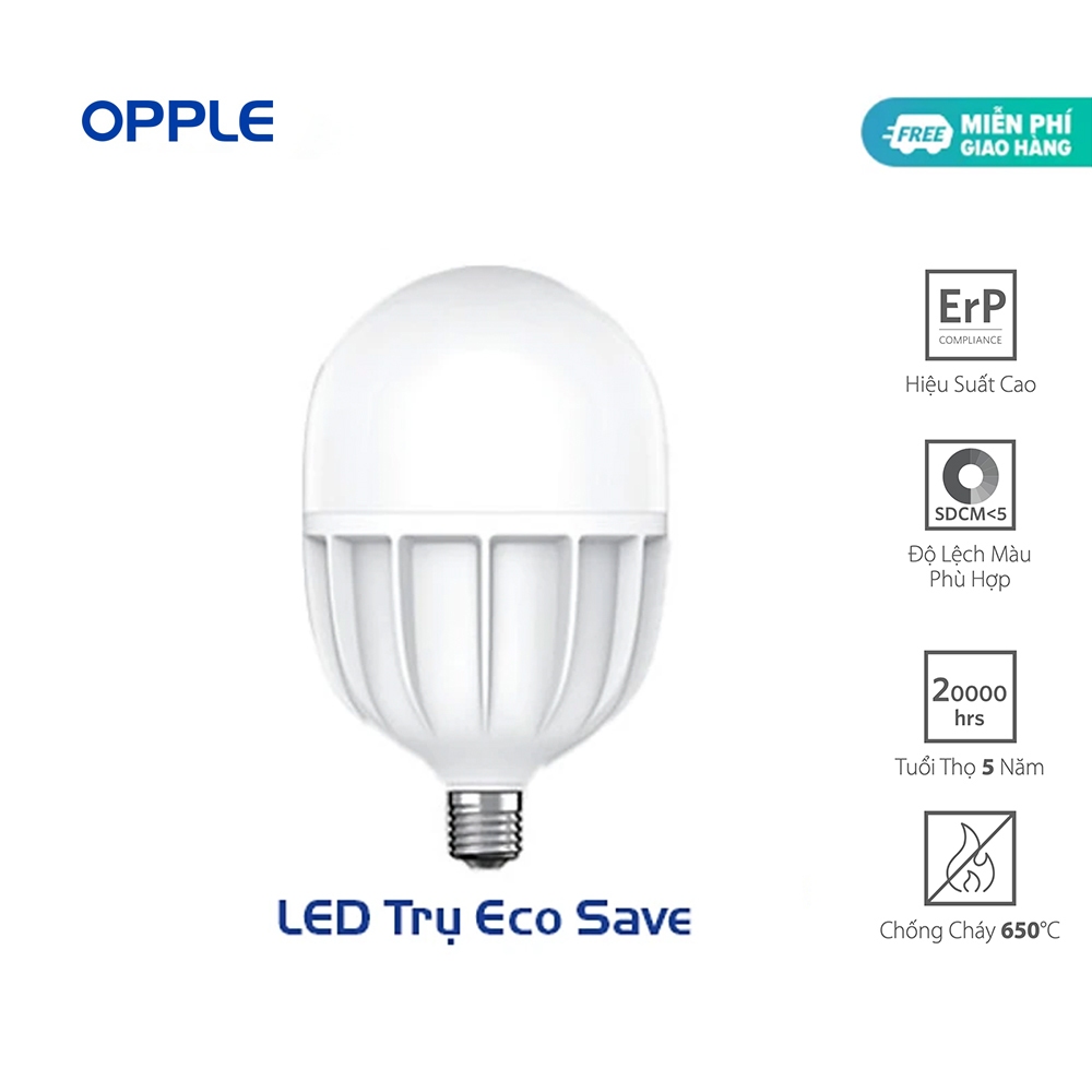 Opple LED Bulb Eco Save E27 - ประสิทธิภาพสูง 100lm/W อายุการใช้งานสูง ...