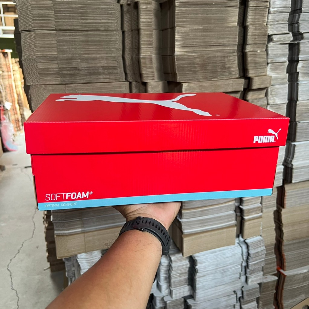 ของแท ้ PUMA Shoes BOX, Shoes BOX, Red Shoe BOX Set 5 กล ่ อง | Shopee ...