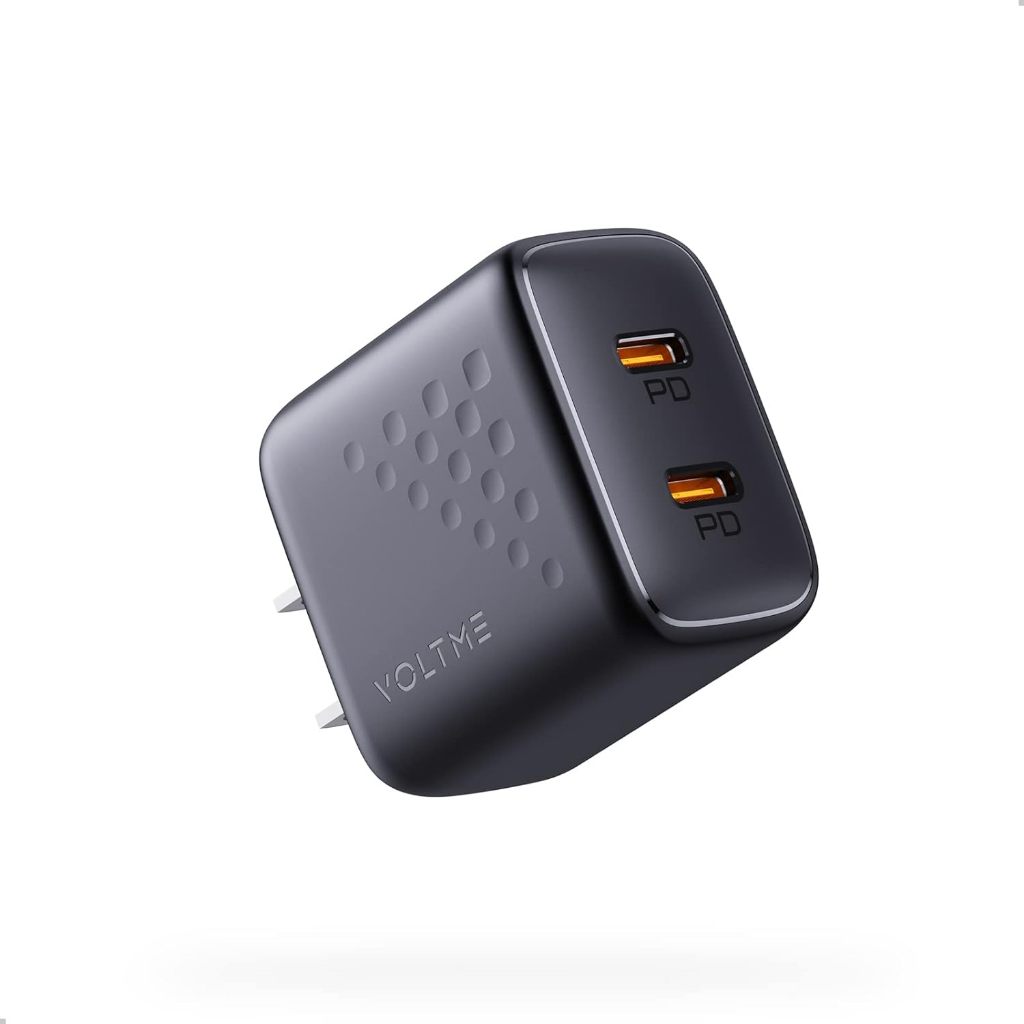 Voltme Revo 35 Duo Lite Dual-port PD 35W Wall Charger พร้อม GaN Tech (2 Type-C) | Shopee Thailand