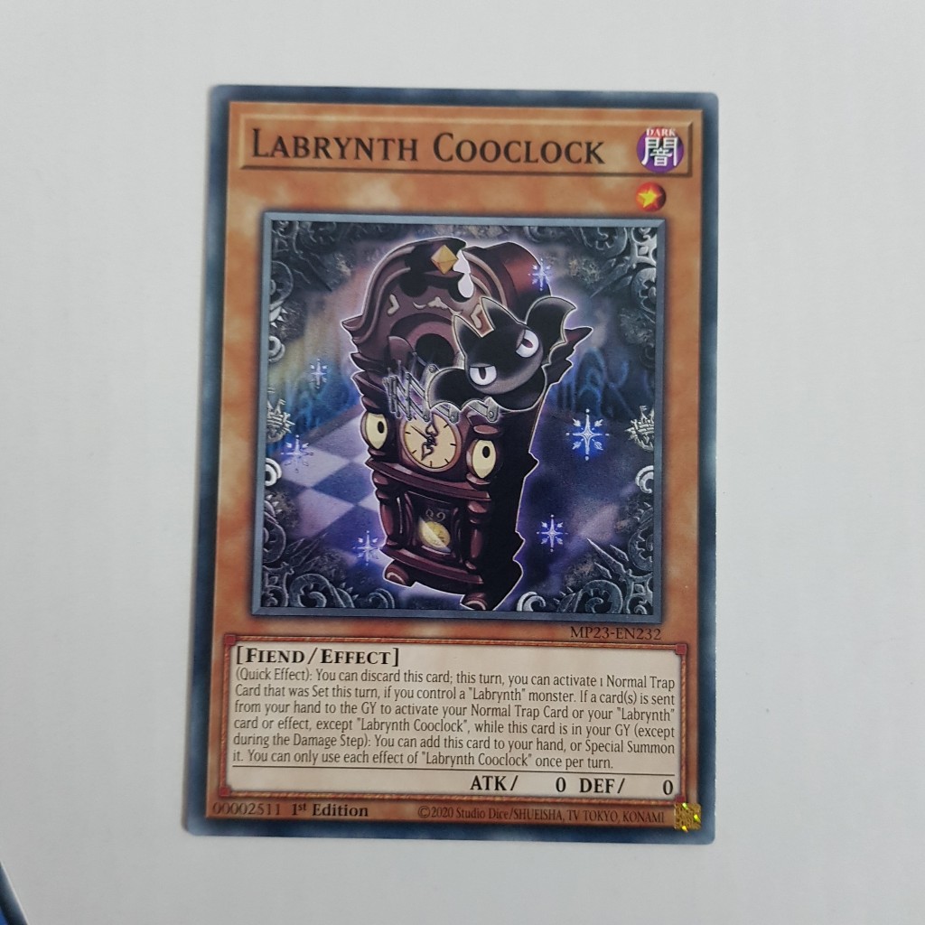 การ ์ ด Labrynth Cooclock - MP23-EN232 - ฉบับพิมพ ์ ครั ้ งที ่ 1 ทั ่ ...