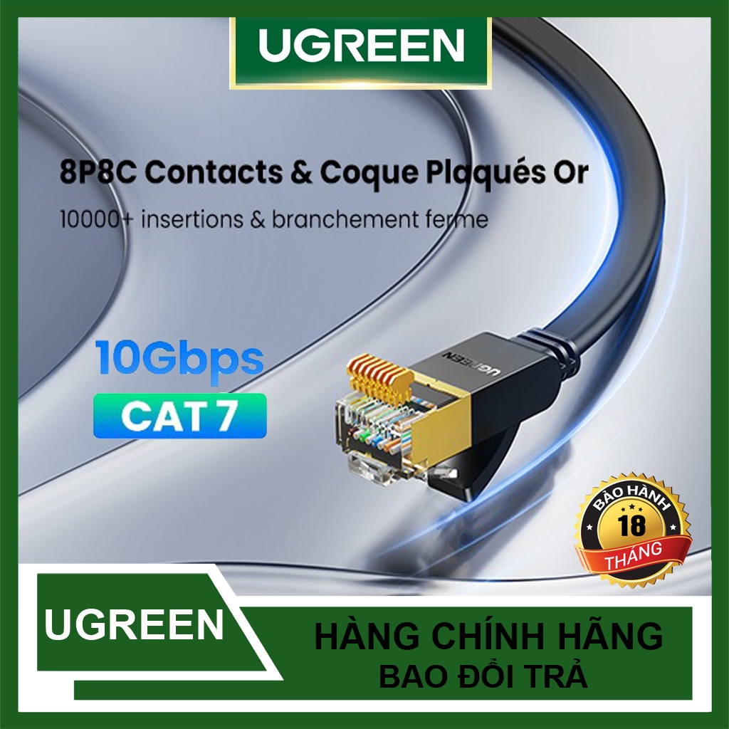 Network Wire 10Gbps UGREEN NW106 คุณภาพสูงทรงกลมและแบน - สินค ้ าของแท ...