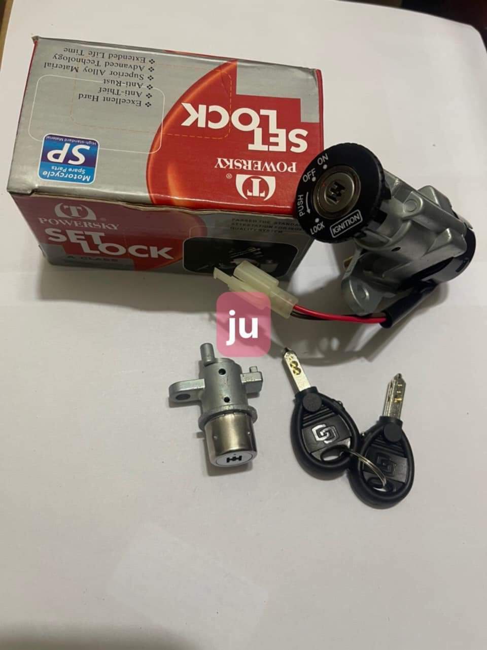 Jupiter 6 ด้าน Gravita Magnetic Lock (ป้องกันการโจรกรรมสําหรับ Yamaha ...