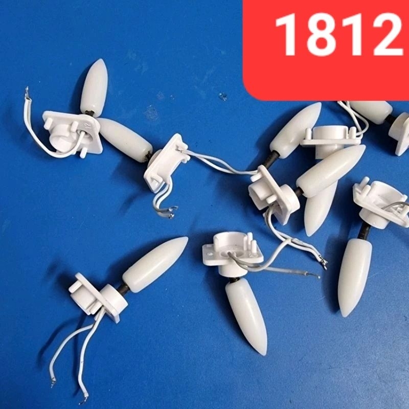 ไฟ led สีเหลืองรูปเทียน 3v-3.5v (1812) | Shopee Thailand