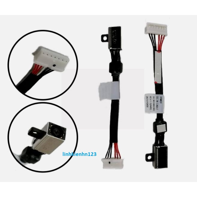 Dc power Pin - Dell XPS 15 7590 9550 9560 9570 P56F P56F001 แจ ็ ค ...