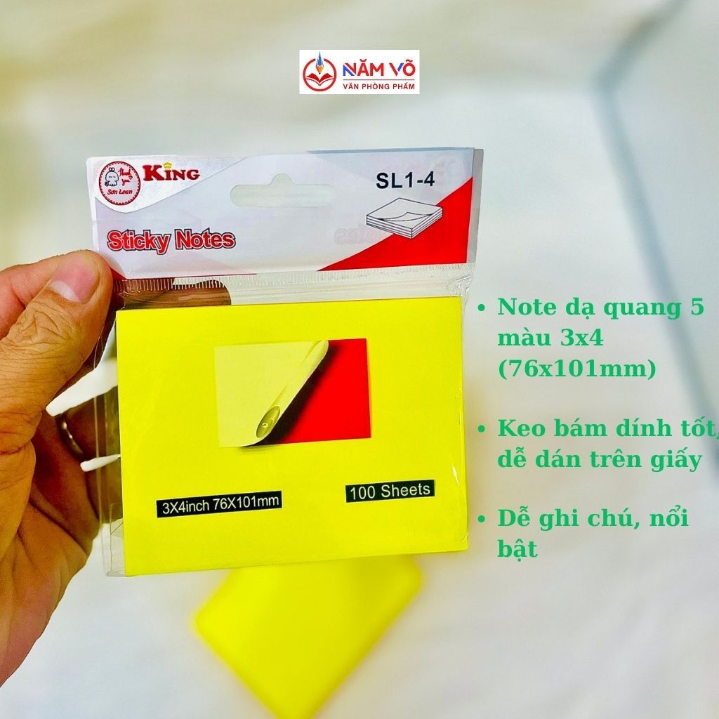 [Glow 3x4] ประมาณ 100 แผ่นของกระดาษโน้ต / Memo / Note Paper 5 สี ...