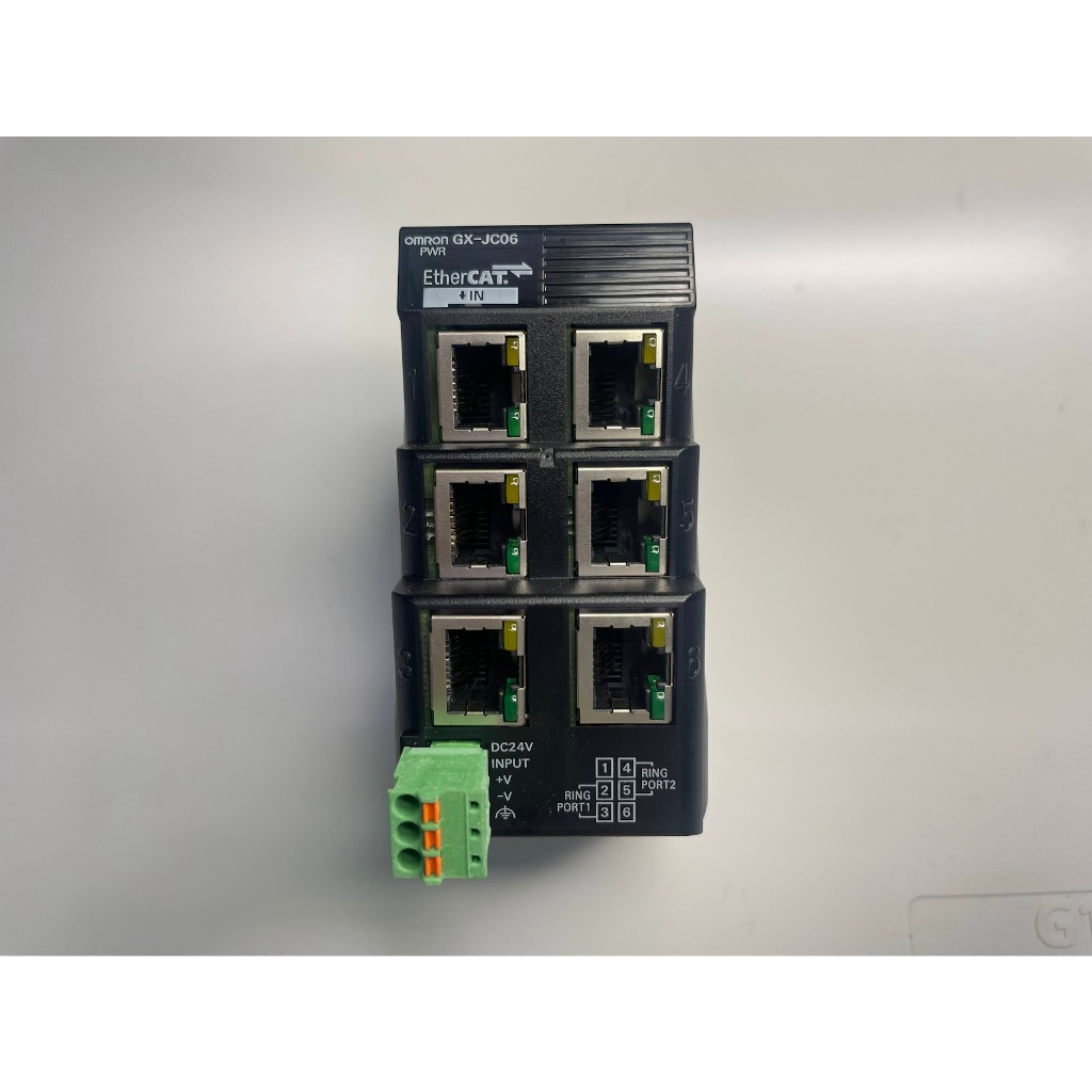 Omron GX-JC06 สวิตช์เครือข่ายอุตสาหกรรม EtherCAT | Shopee Thailand