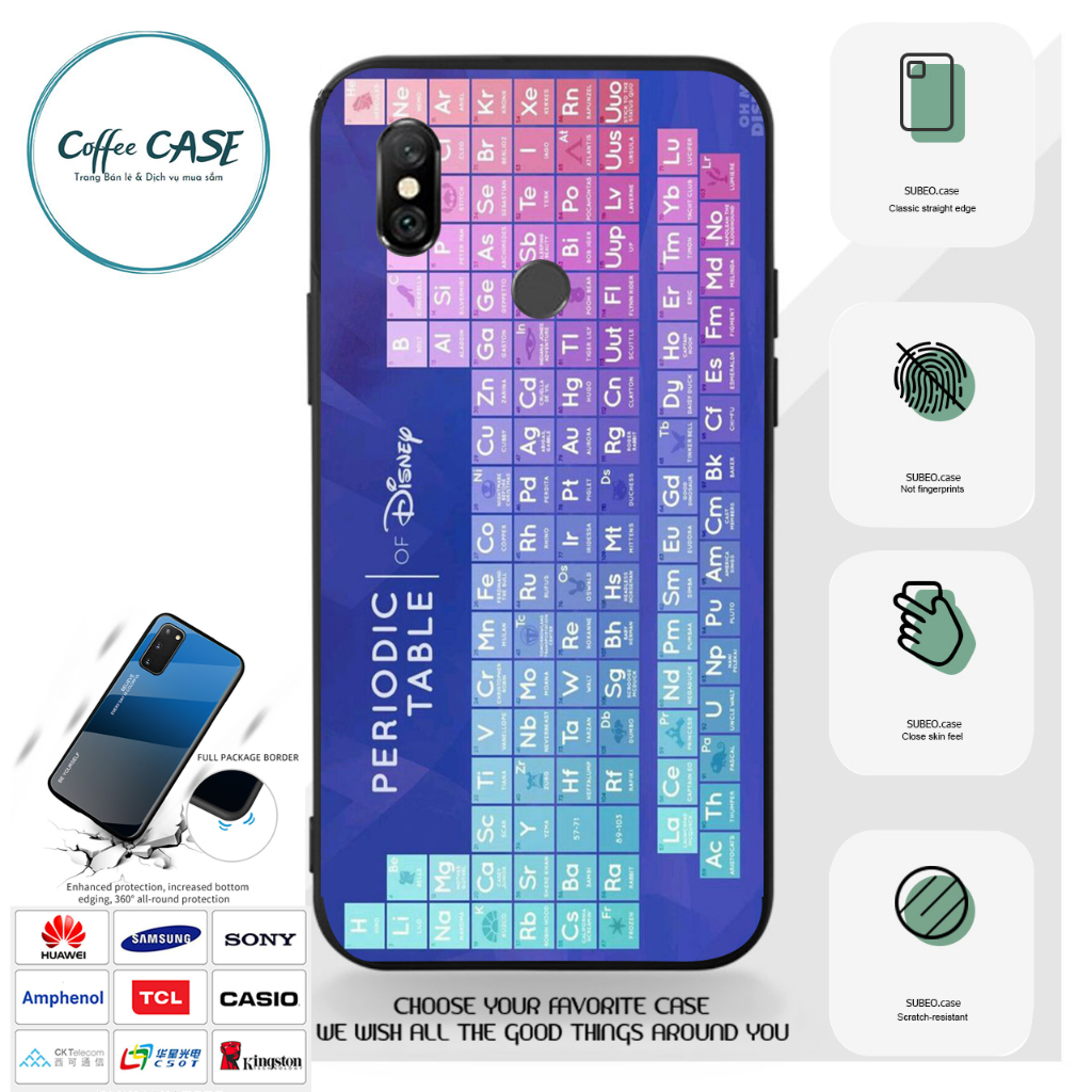 Redmi NOTE 6,REDMI NOTE 6 PRO case เคส casio รุ่นพร้อมรูปภาพตารางธาตุ ...