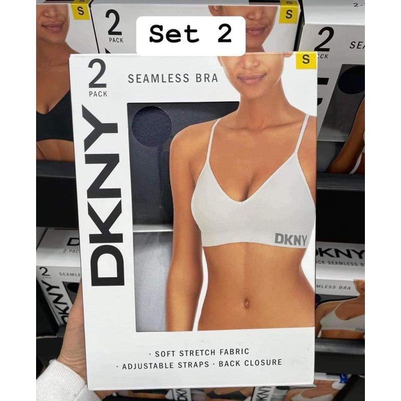 เสื้อชั้นใน DKNY SET 2 ชิ้น - สีใหม่ 2023 SIZE M & L (จัดส่งสีสุ่ม) | Shopee Thailand