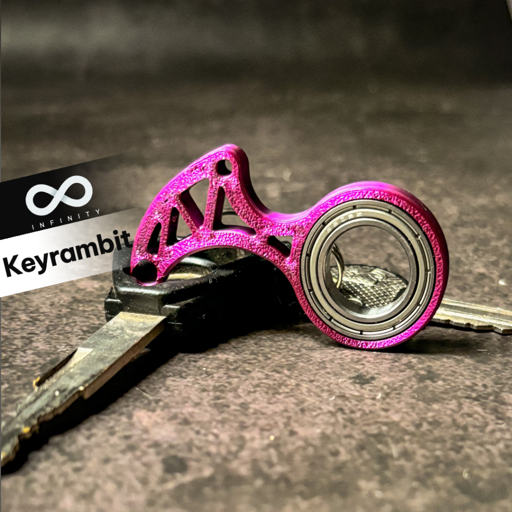 Keyrambit Ver4.0 - ที่แขวนกุญแจหมุนได้ เต้นรํา TikTok สุดฮอต | Shopee ...