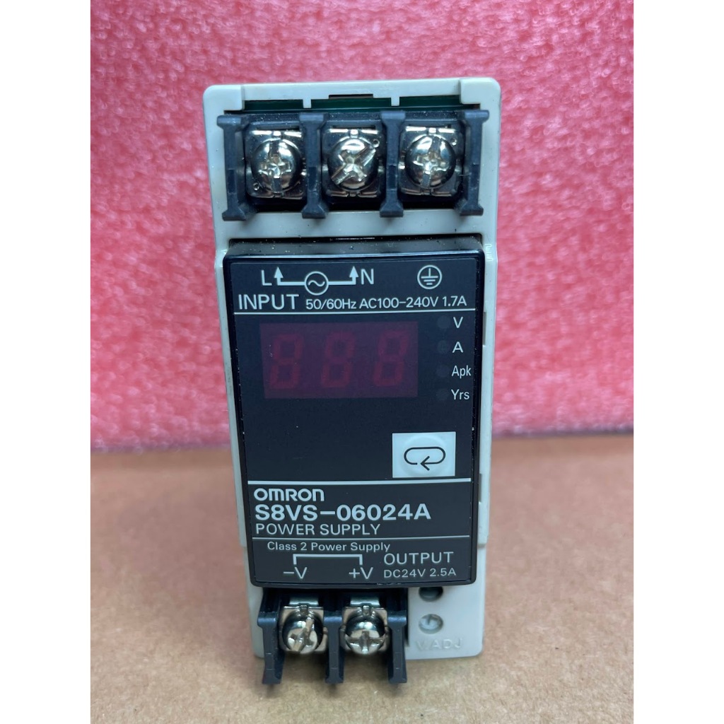 แหล่งจ่ายไฟราง OMRON 24v 2.5A 60W S8VS-06024 | Shopee Thailand