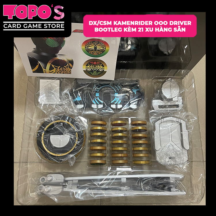 [OZU Driver] Kamen Rider OOO Transformation Belt Set DX CSM Bootleg ...