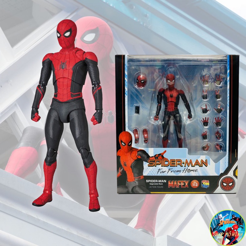 Spider Man Mafex No.113 Spider Man Far From Home Jointed Spider-Man ...